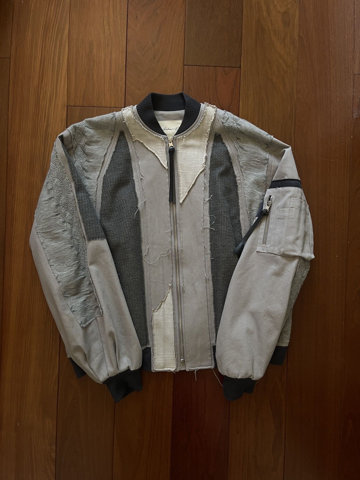 Professor.E Patchwork Bomber | Grailed