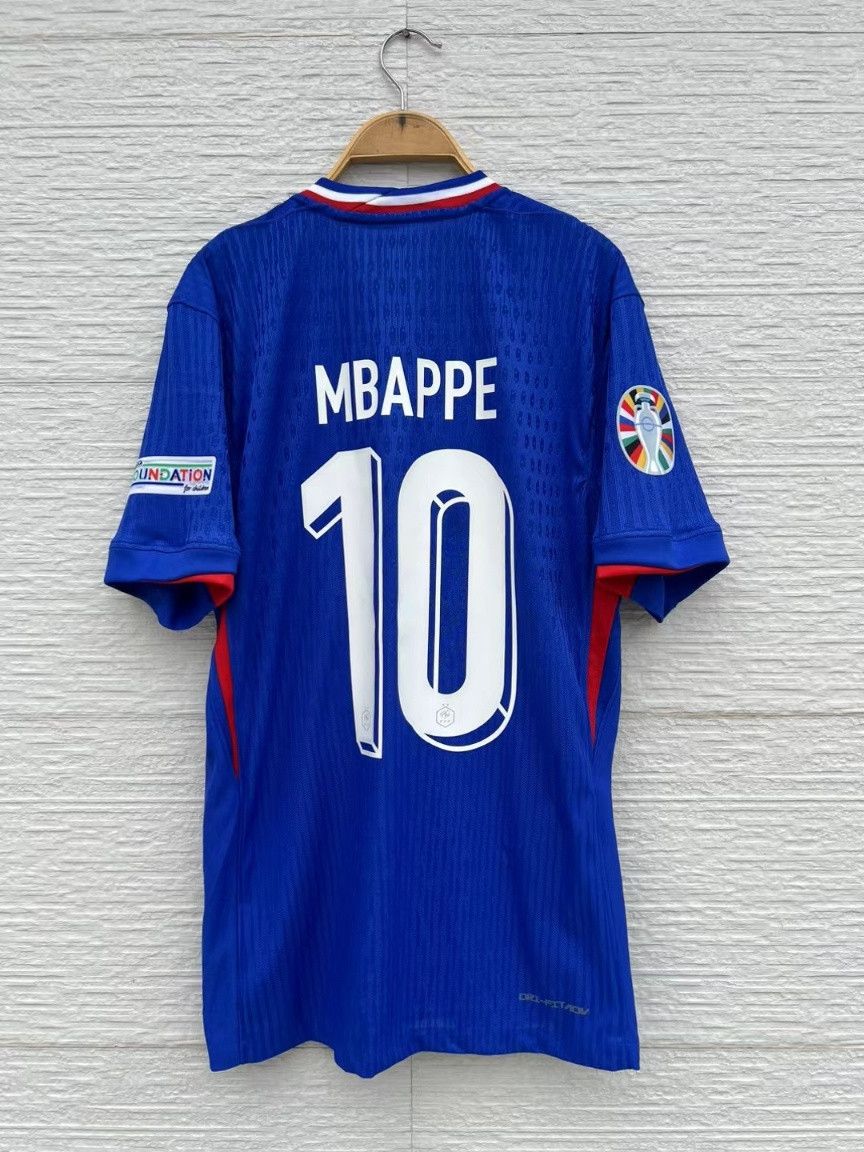 Fifa World Cup 2024 European cup France #10 Mbappé Jersey Home | Grailed