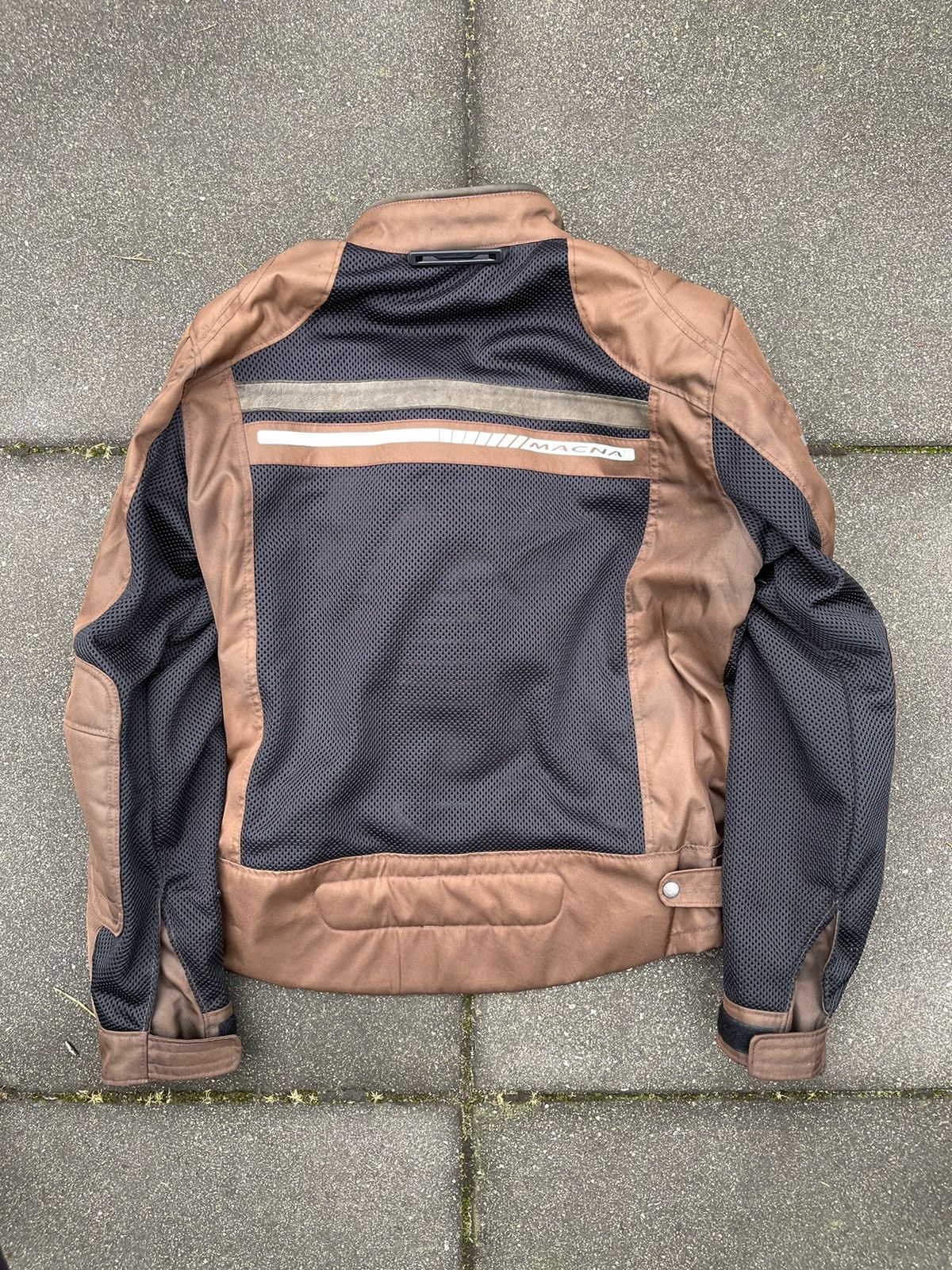 Archival Clothing Macna armoured motorcycle jacket mesh | Grailed