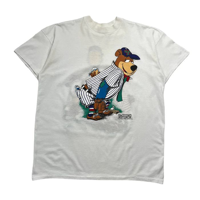 Cartoon Network 1994 CARTOON NETWORK BASEBALL CHARACTER MASH UP TEE ...