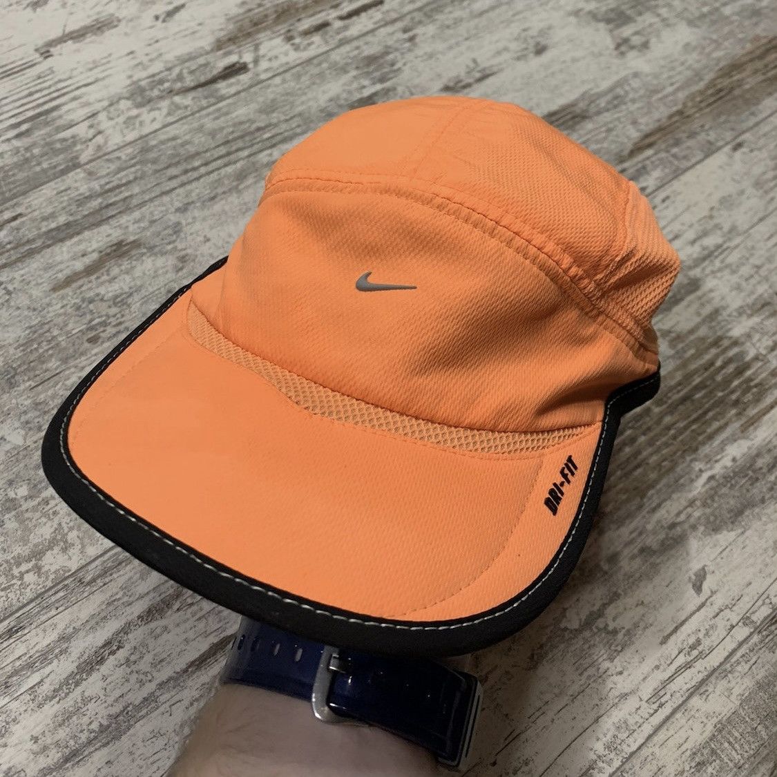 Nike Rare! Vintage Nike Tn Shox Drill Orange Cap Dri Fit | Grailed