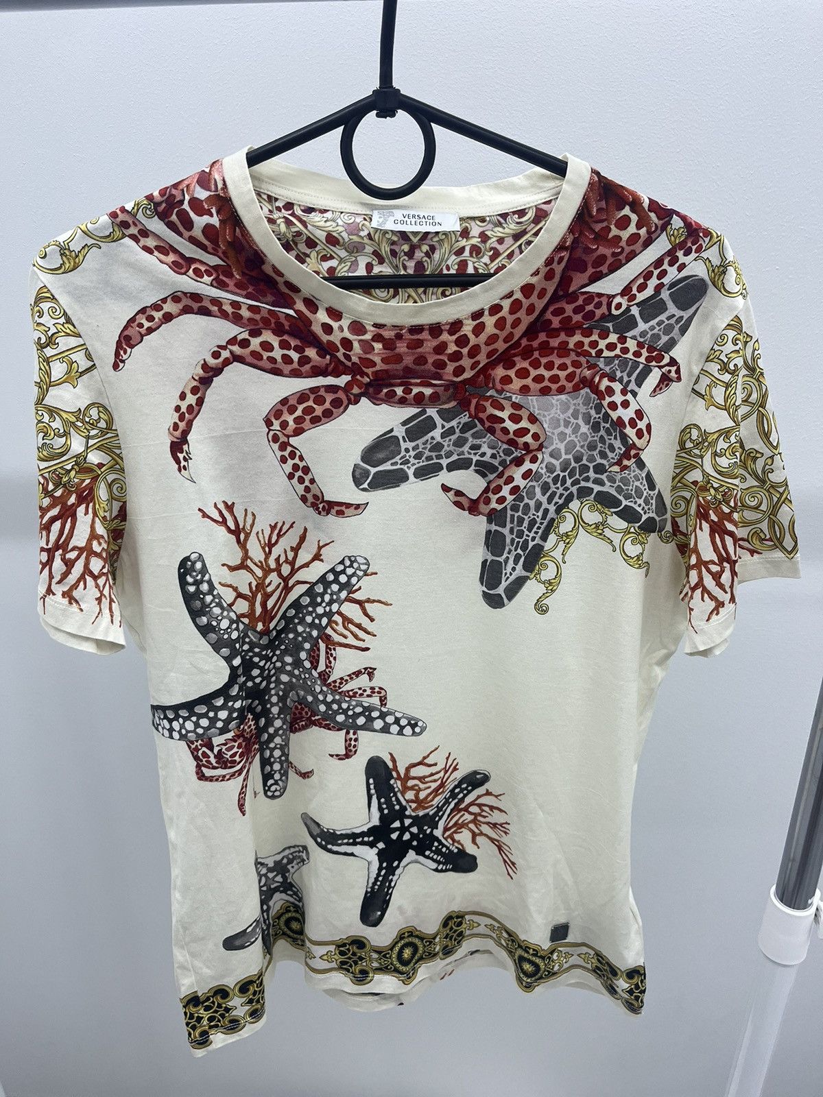 Versace Versace Abstract Ocean Sea Starfish T-shirt Tee | Grailed