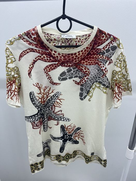Versace Versace Abstract Ocean Sea Starfish T-shirt Tee | Grailed