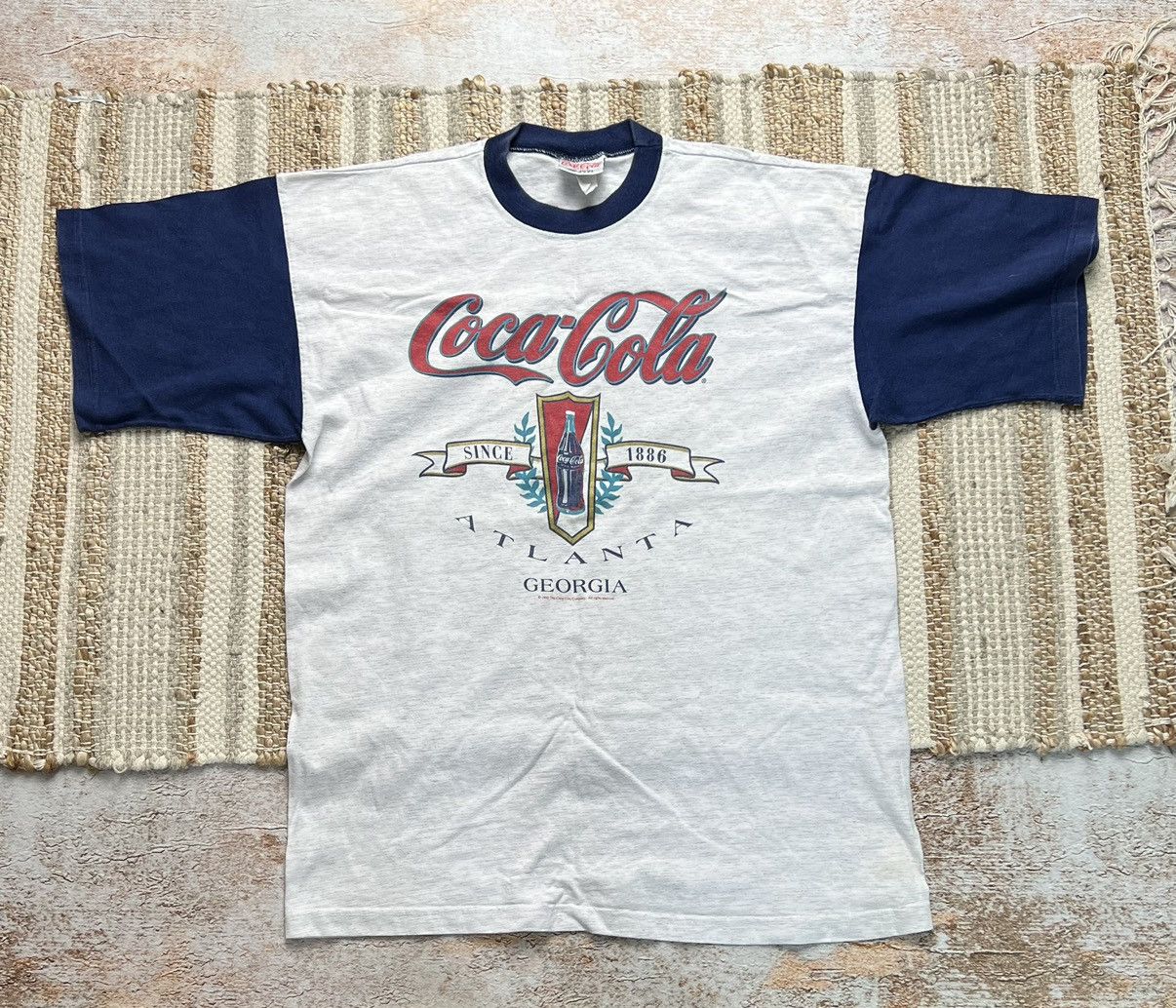 Coca Cola × Made In Usa × Vintage Coca Cola vintage 1992 heavy t shirt ...