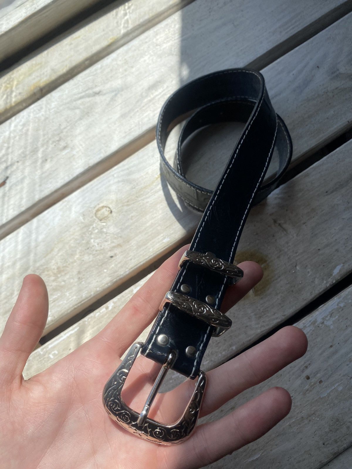 Vintage Chrome Hearts style Gothic vintage belt OPIUM emo punk Y2K ...