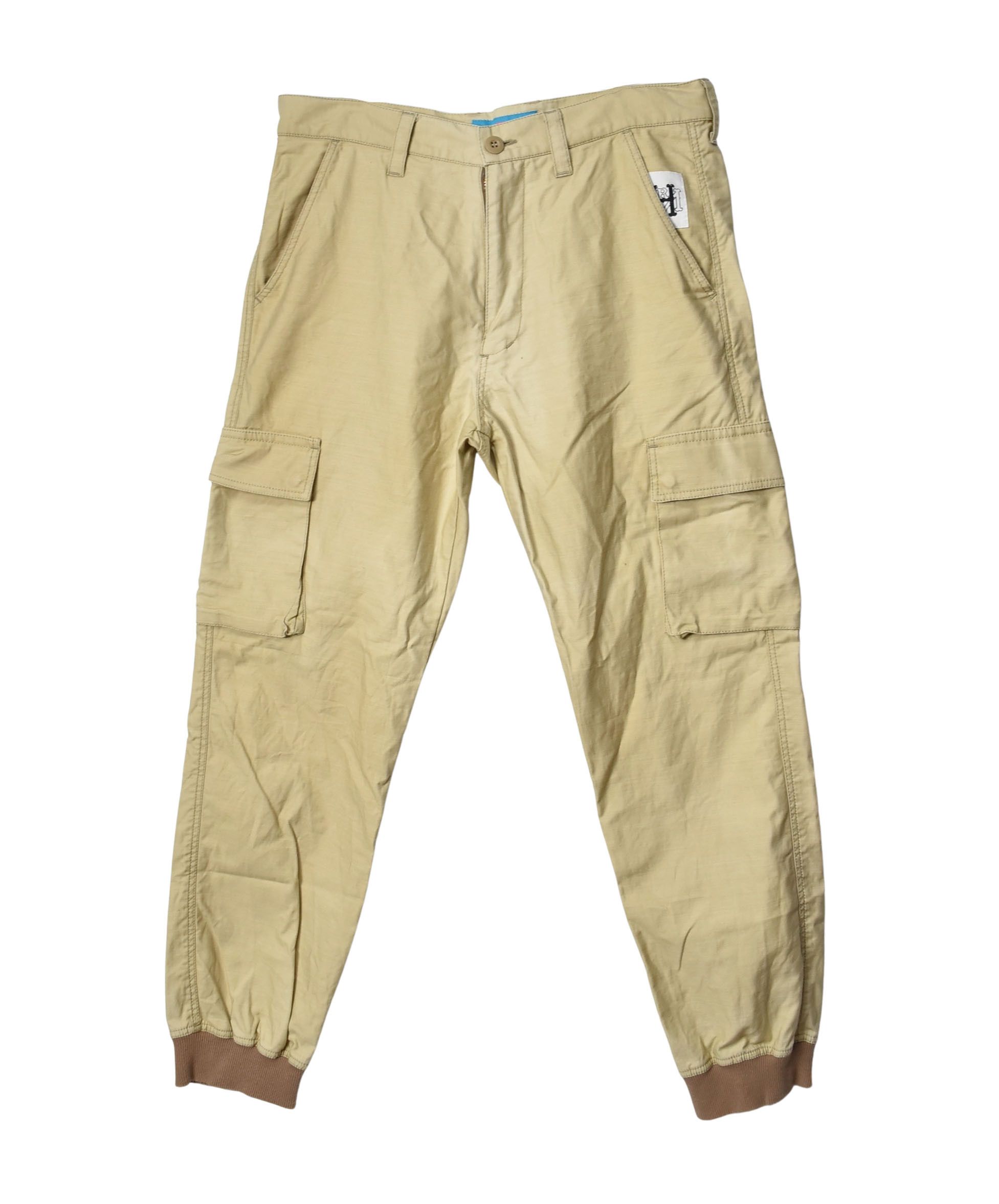 Fragment Design × Hiroshi Fujiwara wide cargo military pants 26758 708 ...