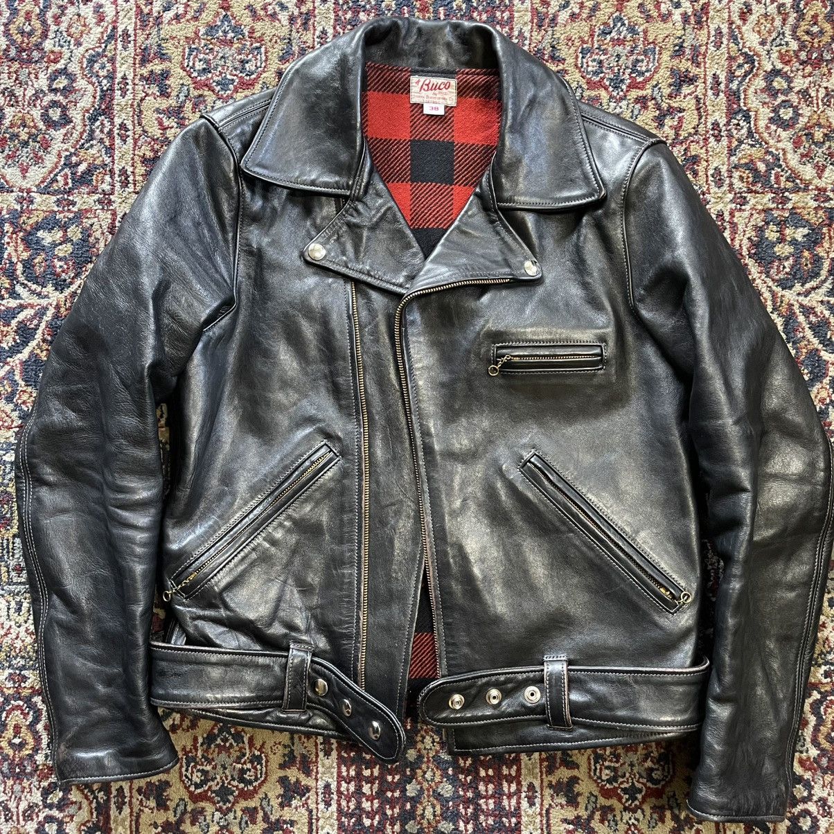 The Real McCoy's Real Mccoys Buco JH-1 leather Jacket Shinki horsehide ...