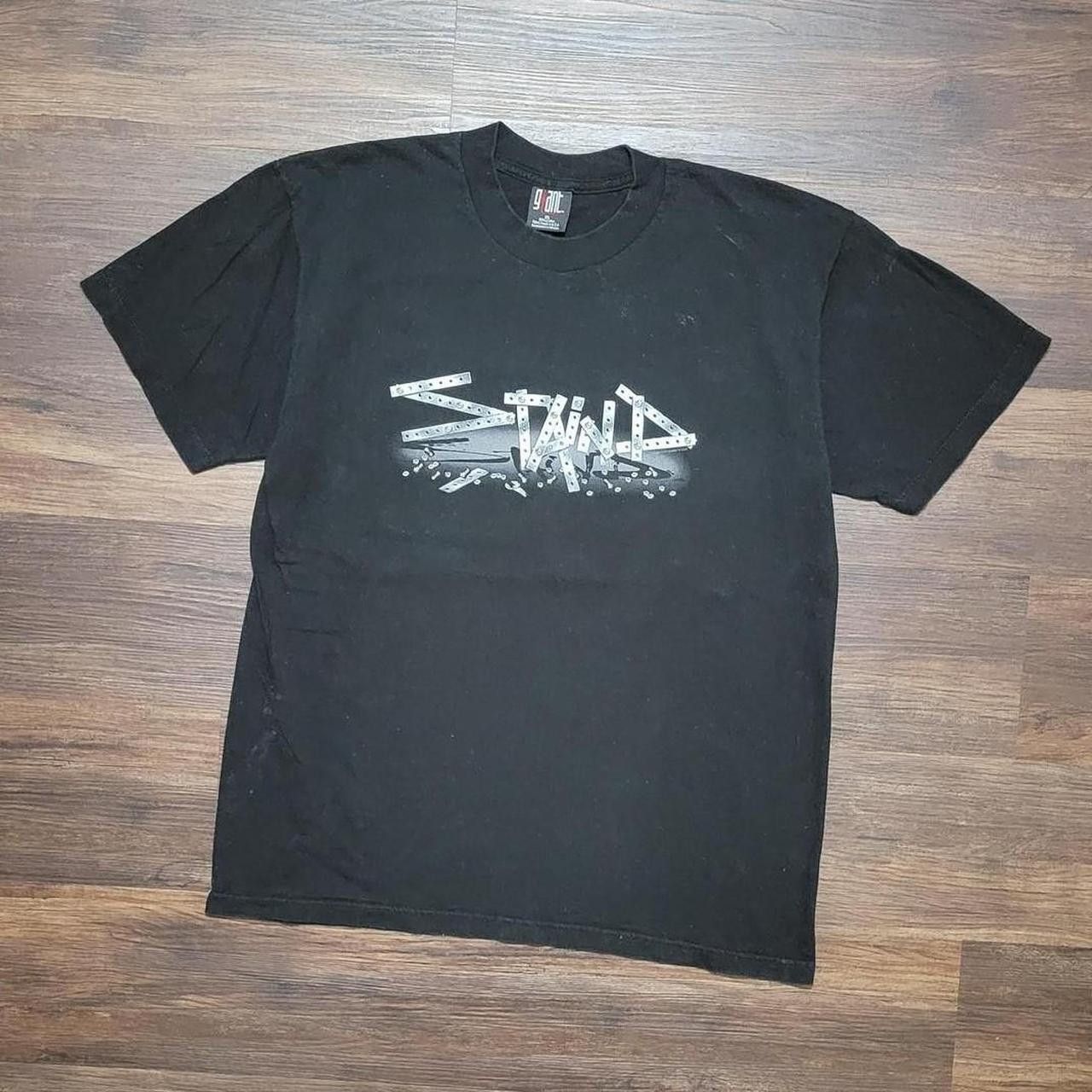 Vintage Vintage 2000s Y2K Staind Rock Band Tour Graphic Tee | Grailed