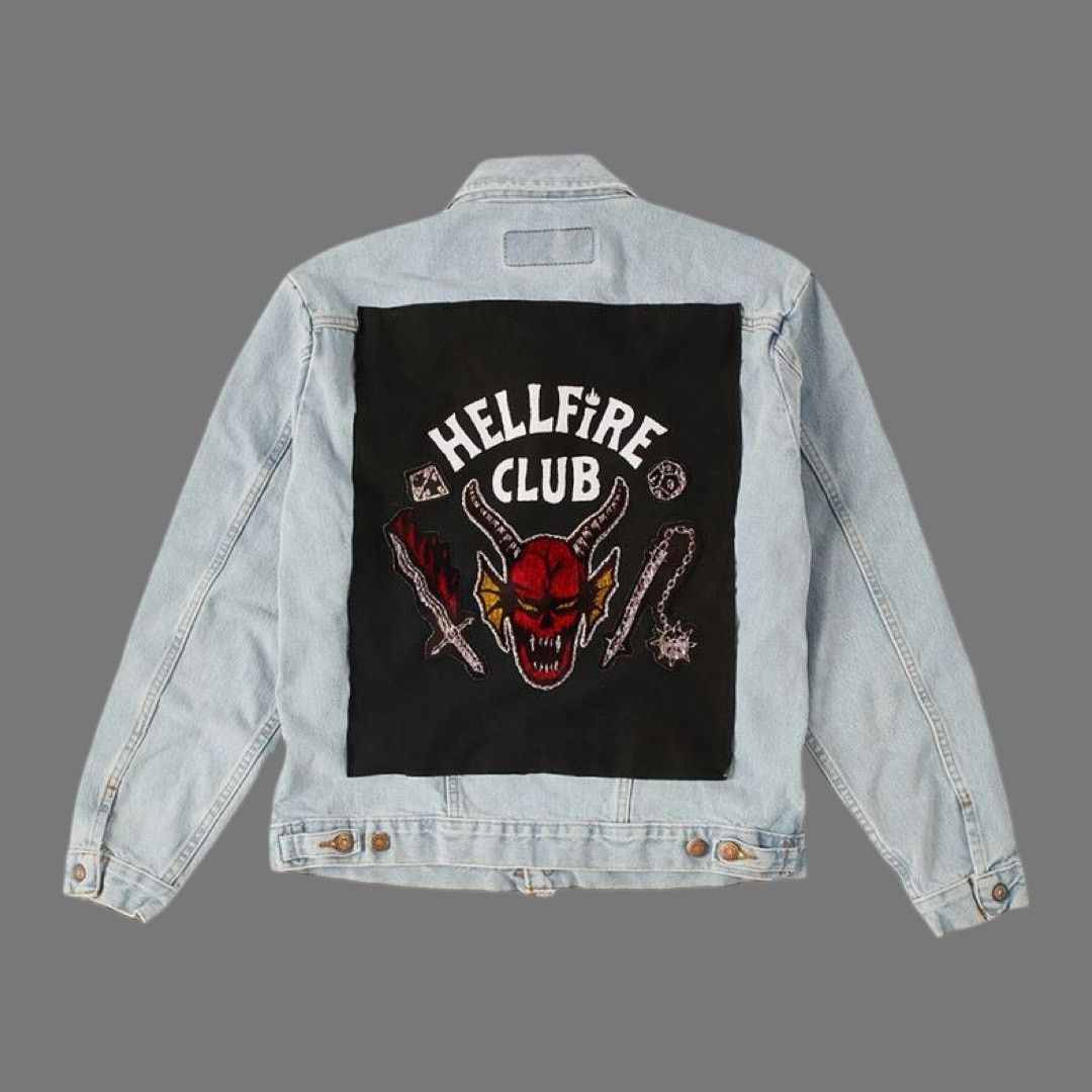 Wrangler Wrangler X Hellfire Club 'Stranger Things' Denim Jacket NWT ...