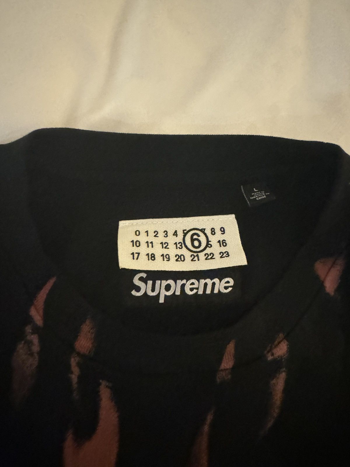 Supreme liquid blue oversized tee | Grailed