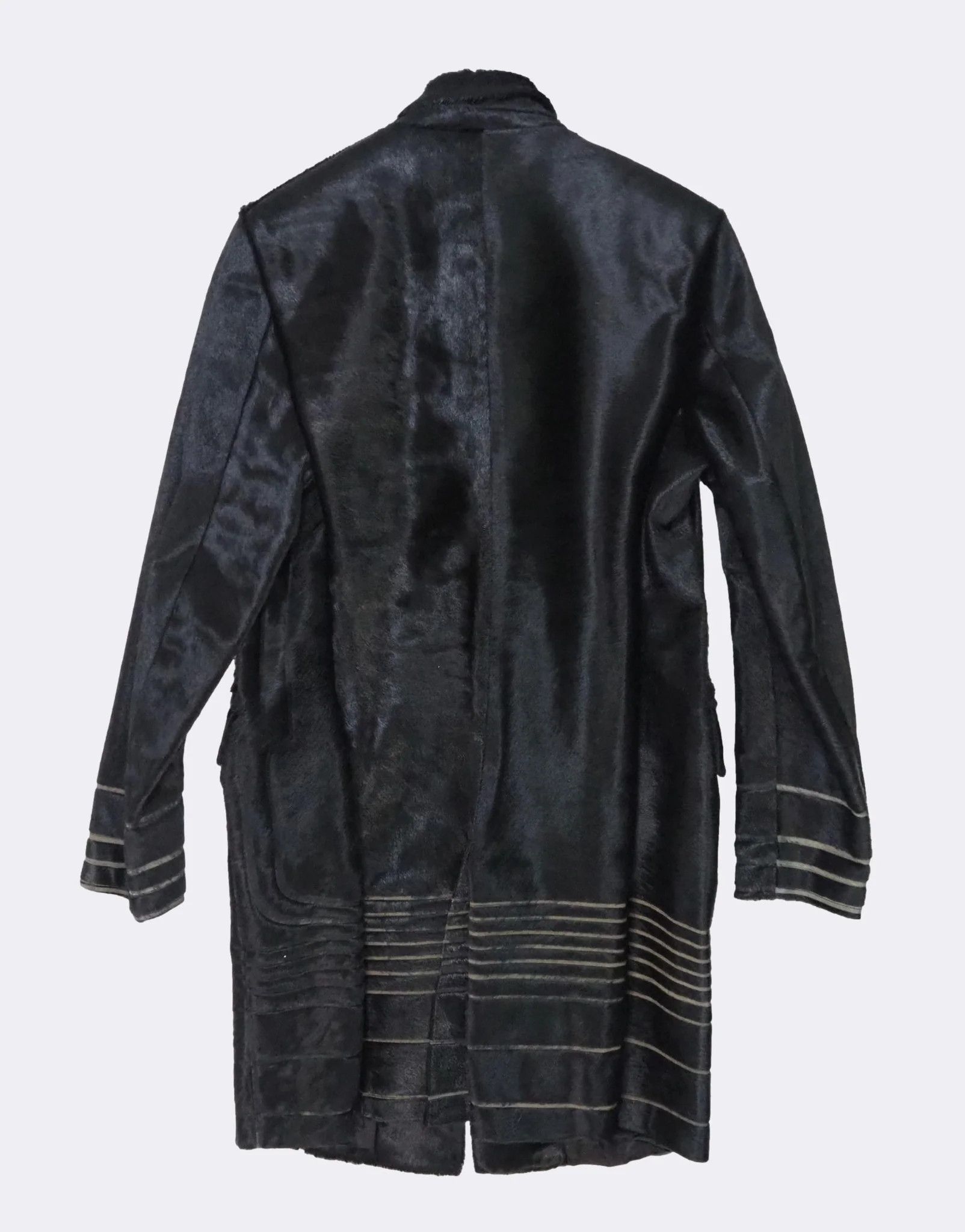 Eternal Men's Exté Laser-cut Calf Hair Leather Jacket $2320 | Grailed