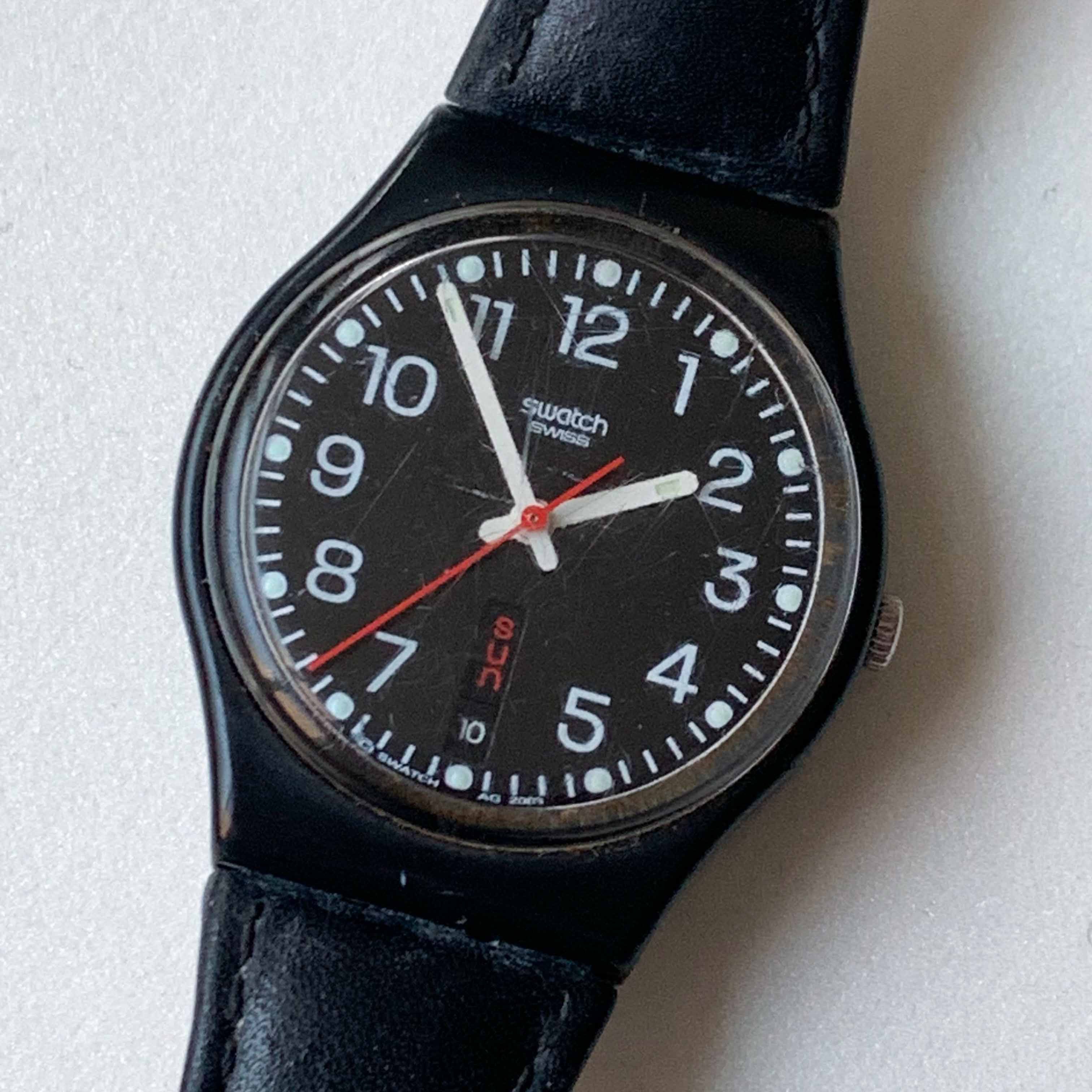 Swatch × Vintage Vintage Old Swatch Military Quartz | Grailed