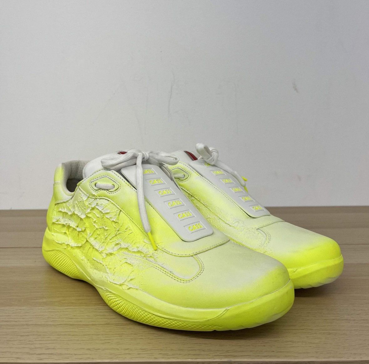 Prada Prada Cass Hirst Americas Cup Sneaker | Grailed