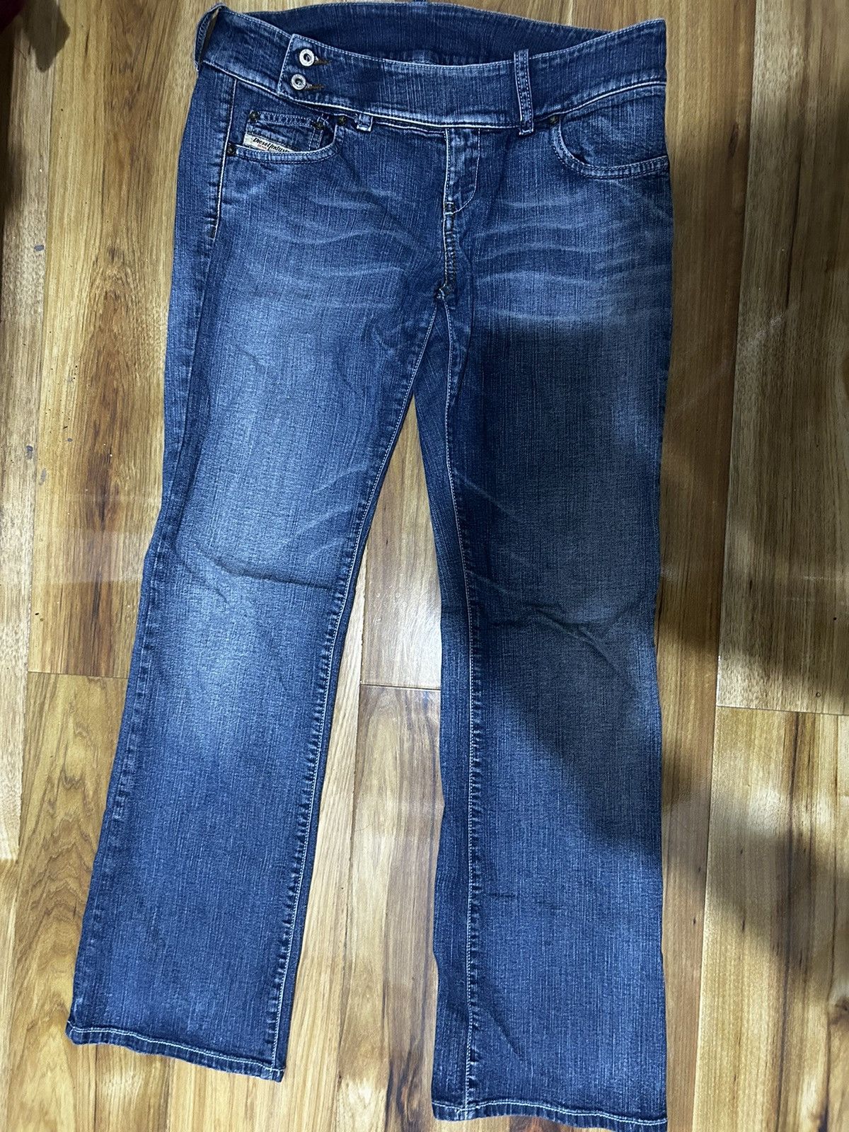 Diesel × Italian Designers × Vintage 2000s low rise diesel flare jeans ...