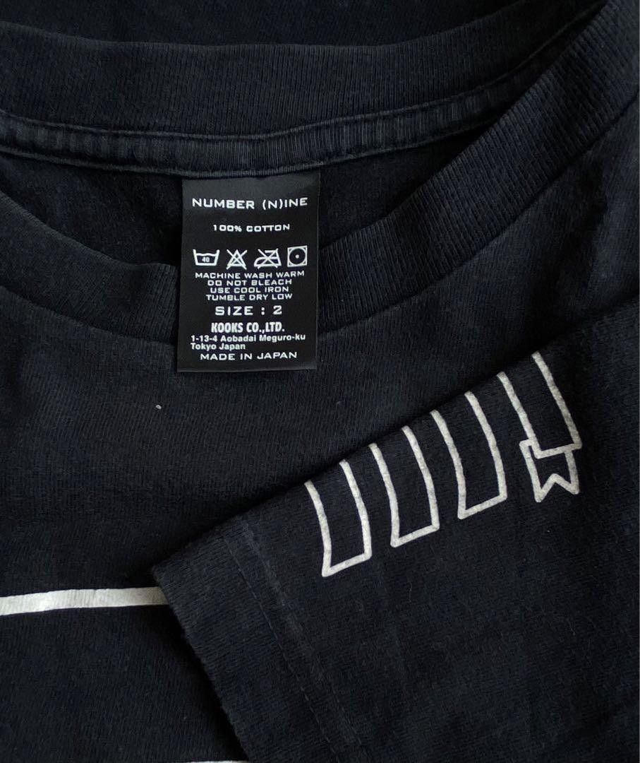 Number (N)ine Number Nine emblem tshirt | Grailed