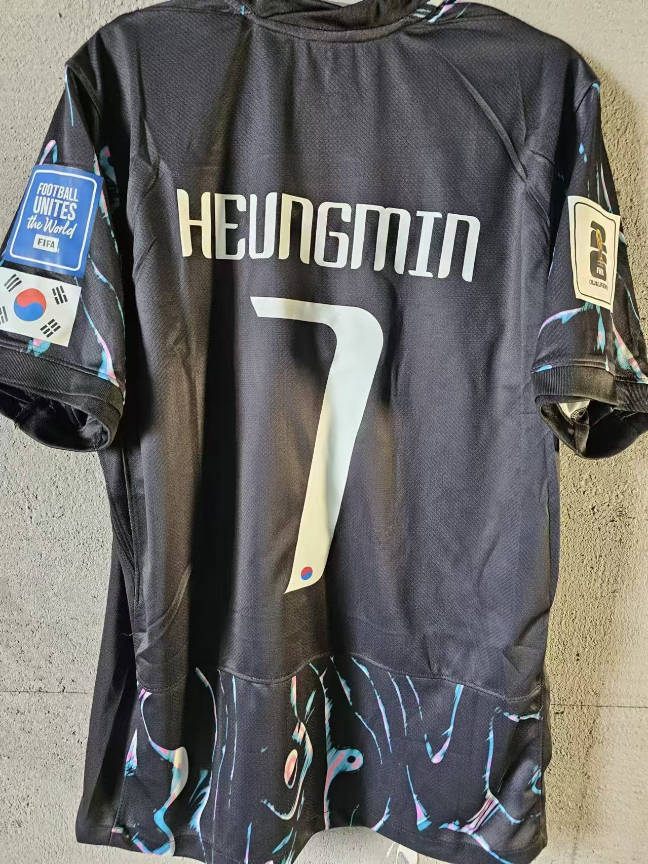 Fifa World Cup 2024 South Korea Soccer jersey #7 Son Heung-Min Jersey ...