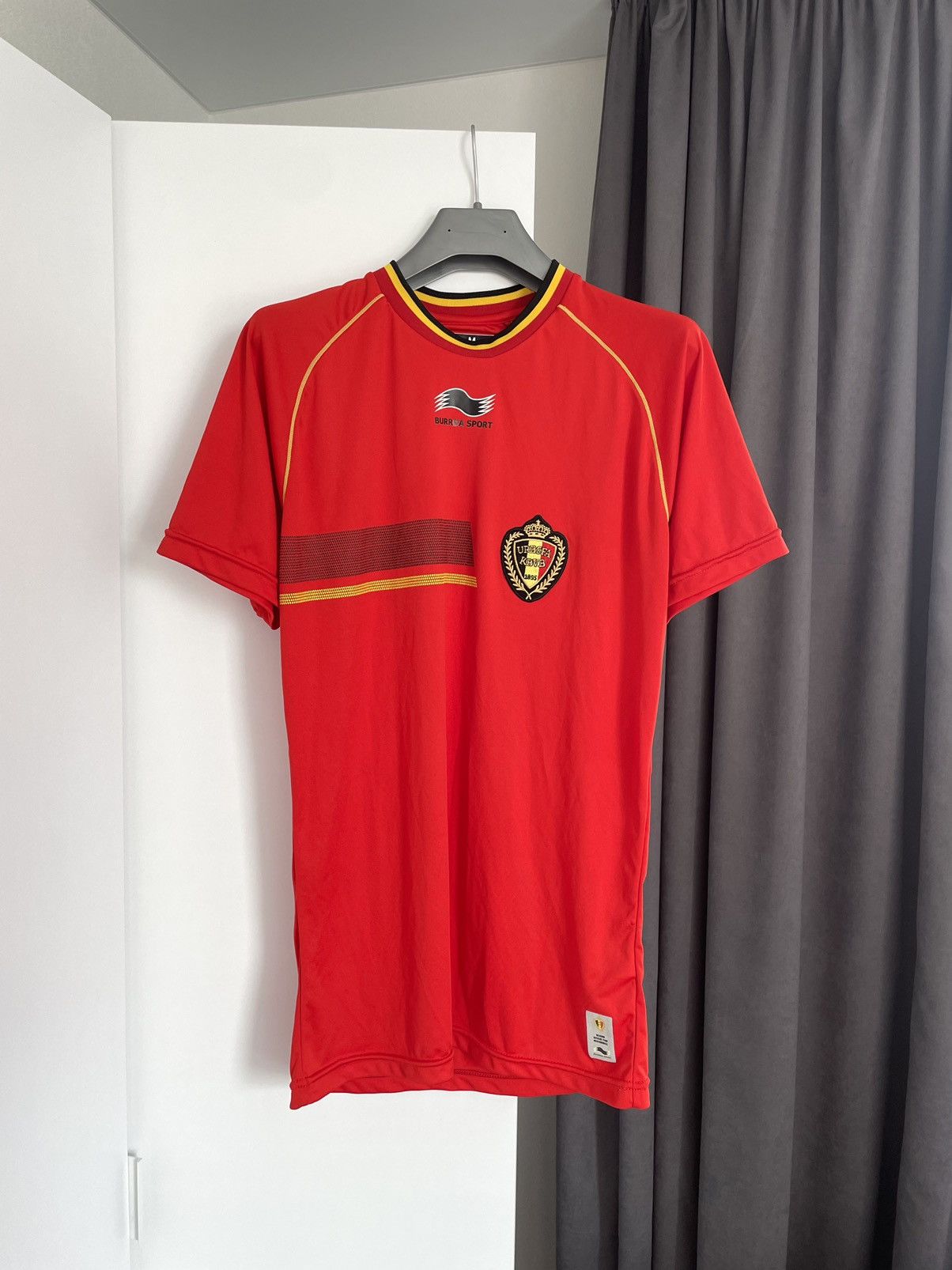 Vintage Vintage Burda Sport Belgium Soccer Jersey Blokcore | Grailed