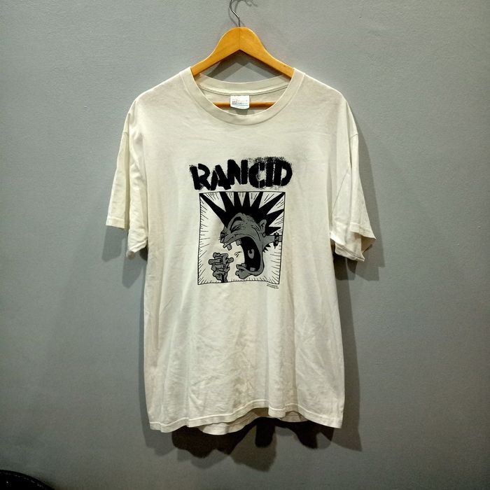 Vintage Vintage Rancid Punk Rock Band 2001 Tee Shirt Grailed