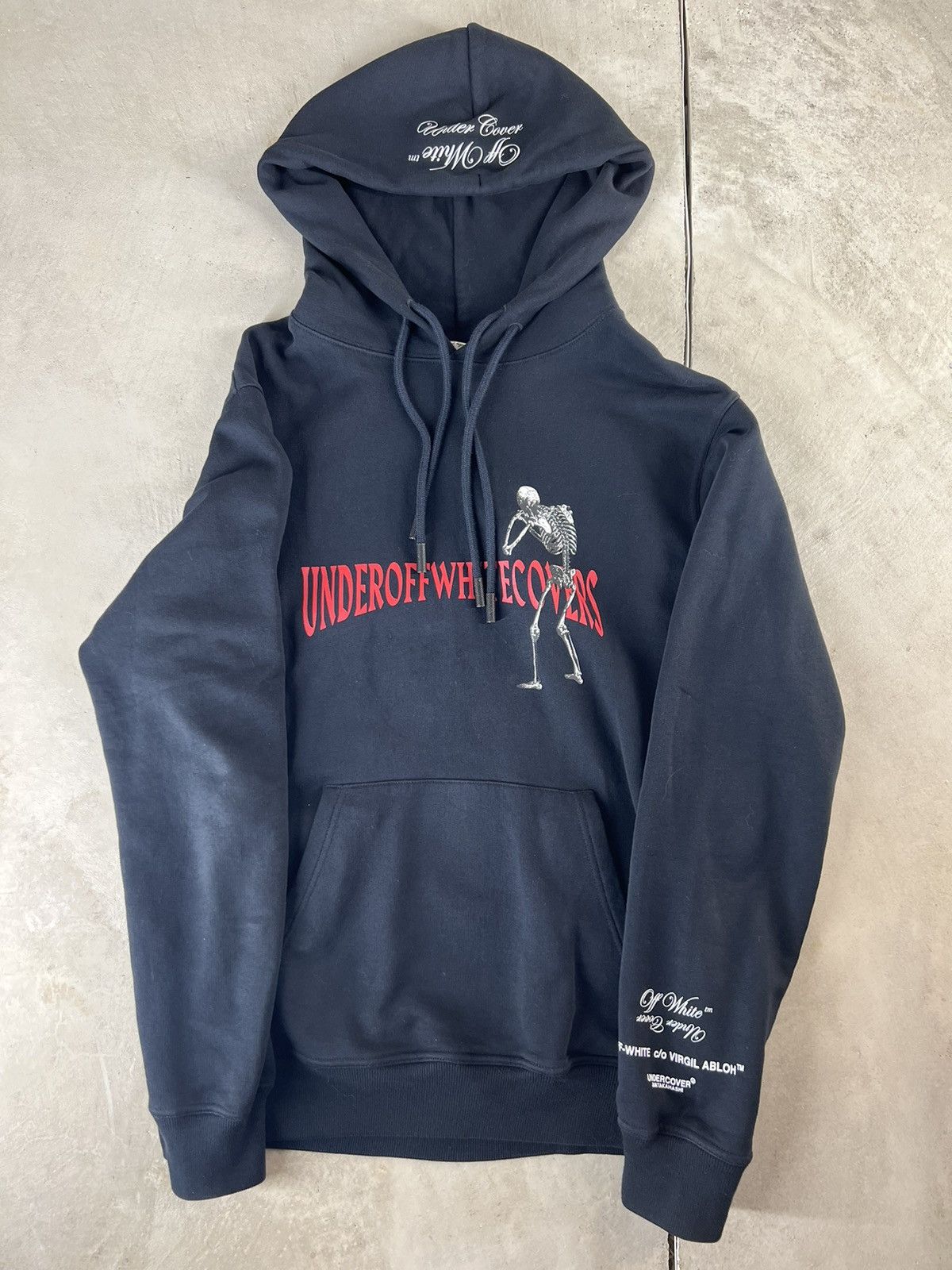 Off-White × Undercover Off White x Undercover Skeleton Hoodie | Grailed