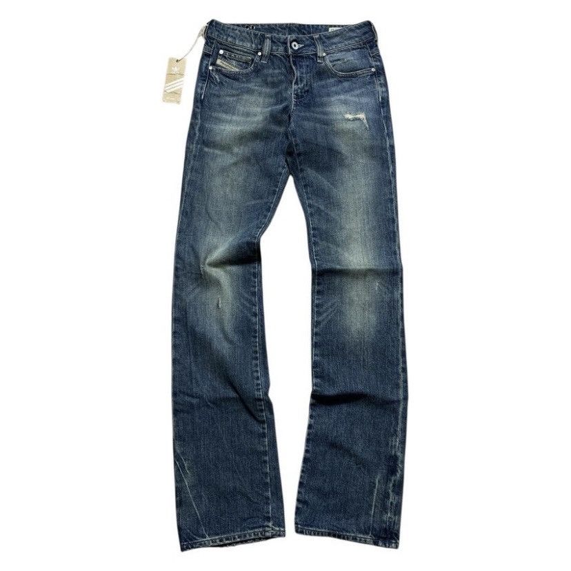 Adidas DIESEL ADIDAS DISTRESSED FADED JEANS | Grailed