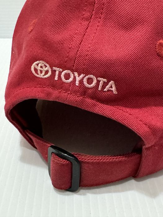Japanese Brand Toyota TRD Toyota Racing Development 6 Panel Red Cap ...