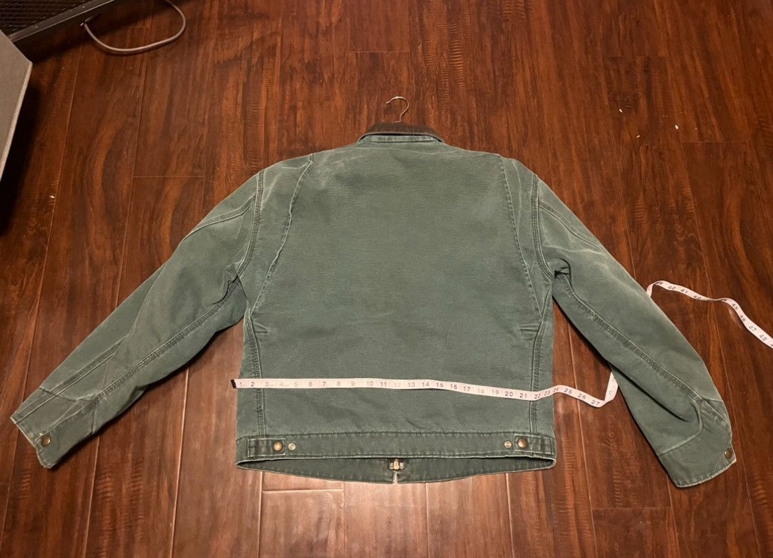 Vintage Vintage 90s Carhartt Hunter Green J43 HTG Detroit Jacket | Grailed