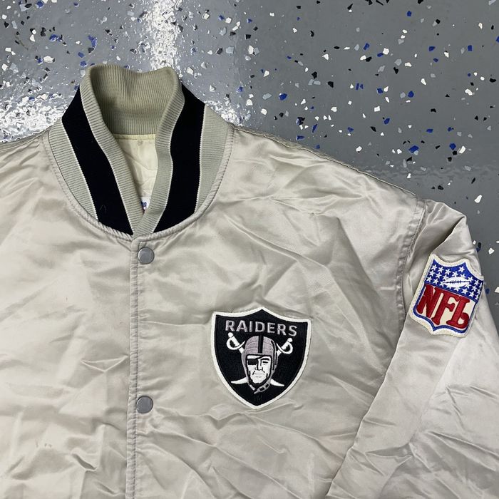 Vintage Vintage 1980s OAKLAND RAIDERS Starter Satin Jacket Pro Line ...