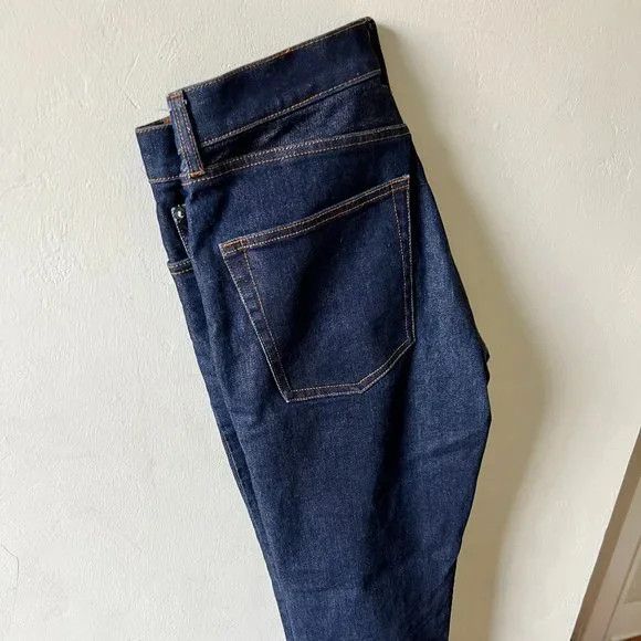Muji Dark Wash Denim / Tapered / Muji Japan | Grailed