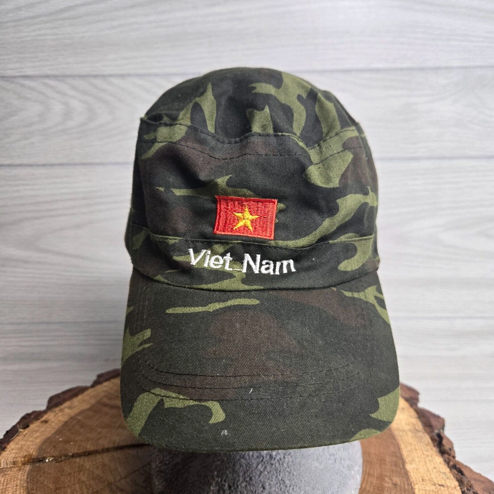 Vintage Viet Nam Cadet Castro Style Army Baseball Cap Hat Adjustable ...