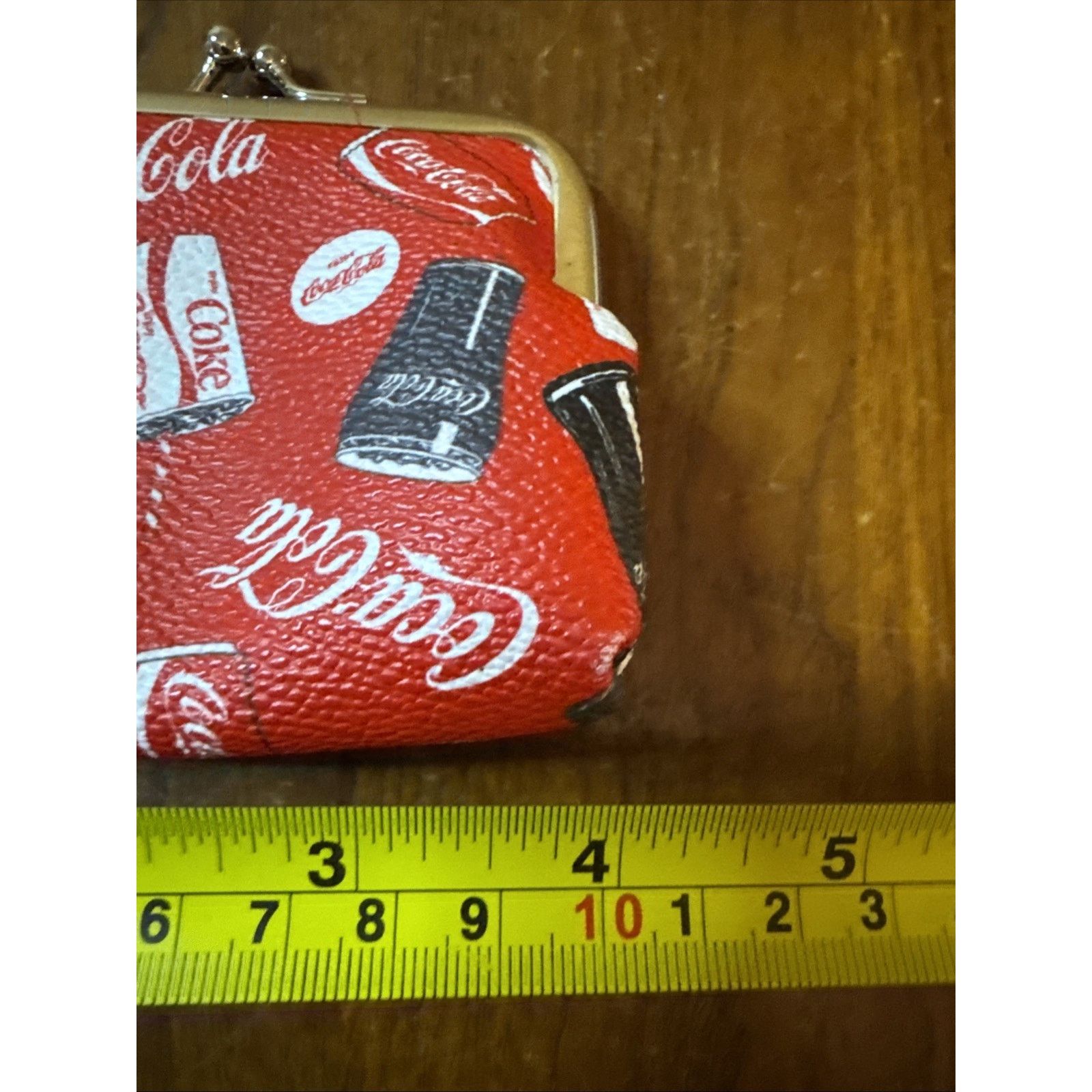 & Other Stories Coca-Cola Coin Purse Kiss Lock Red Coke Logo Change ...
