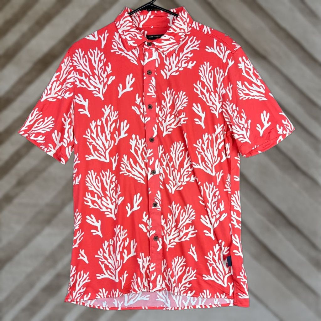 Vintage Margaritaville Mens Shirt Button-Down Short Sleeve Small UPF ...
