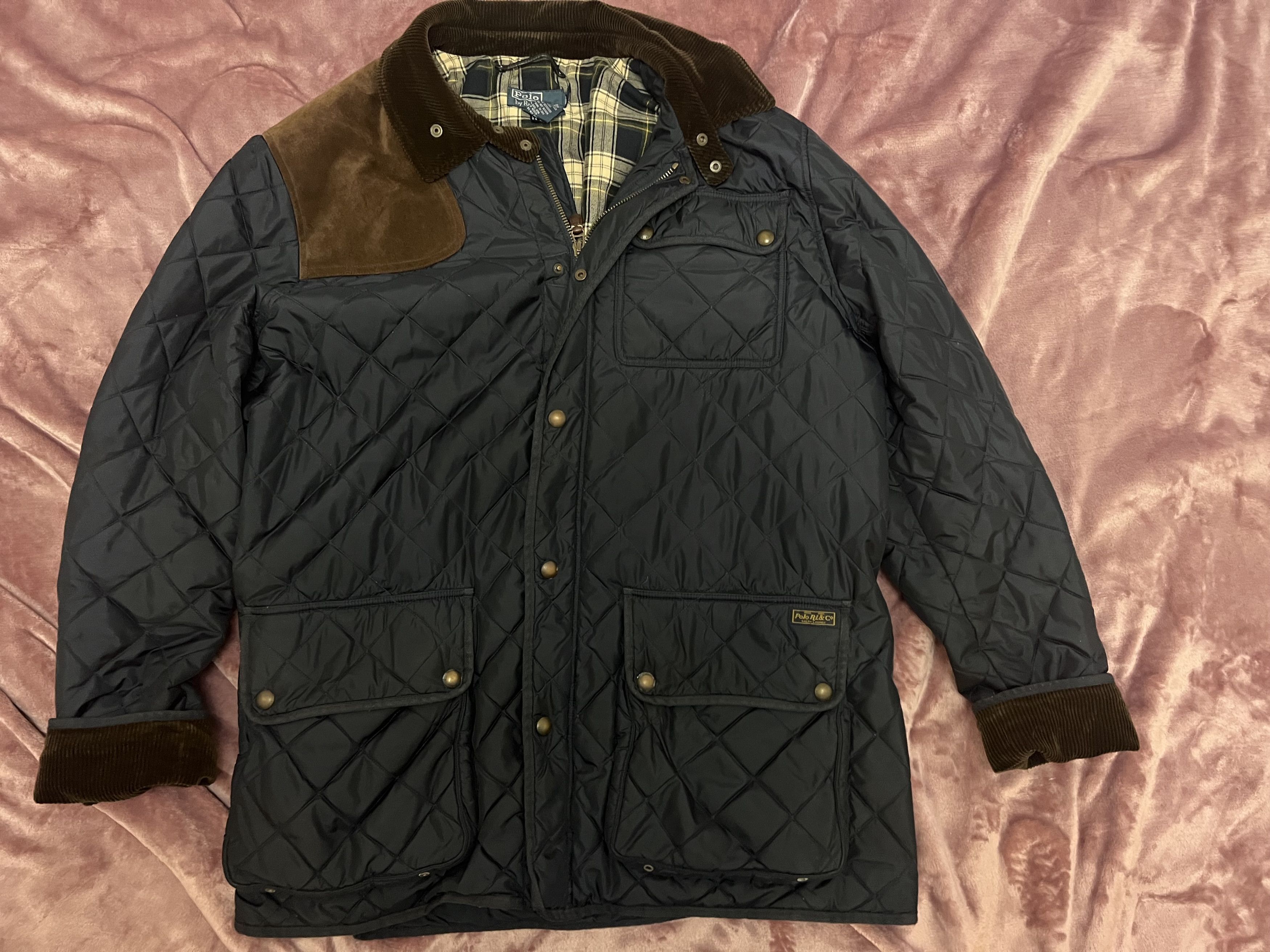 Polo Ralph Lauren Polo Ralph Lauren Quilted Shooting Hunting Field Coat Jacket | Grailed