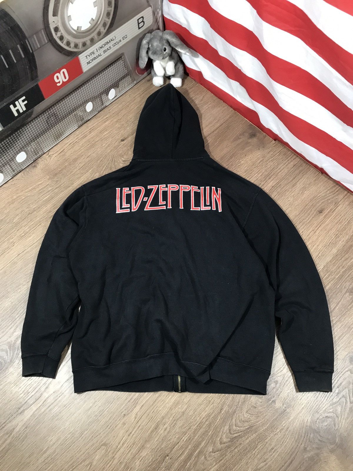 Led Zeppelin × Streetwear × Vintage Vintage Led Zeppelin Big Logo Zip ...