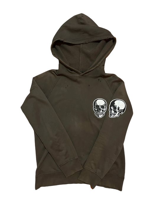 Number (N)ine NUMBER NINE DOUBLE SKULL HOODIE☠️ | Grailed