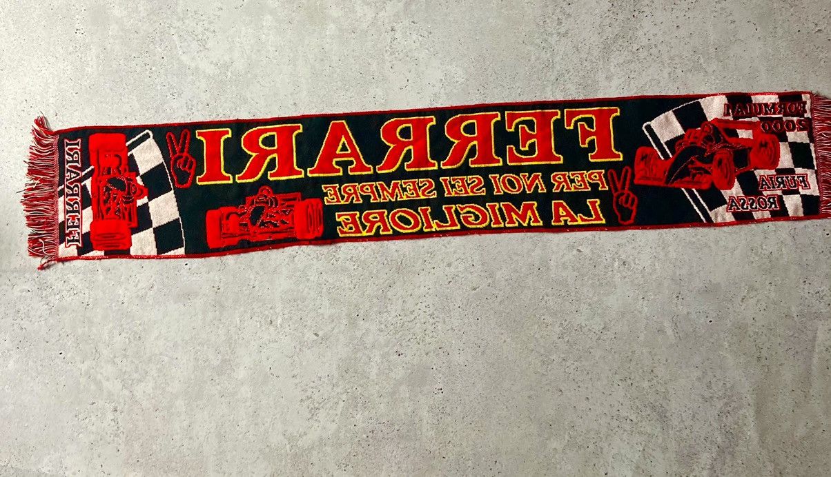 Ferrari Ferrari 2000 vintage official racing formula 1 scarf | Grailed