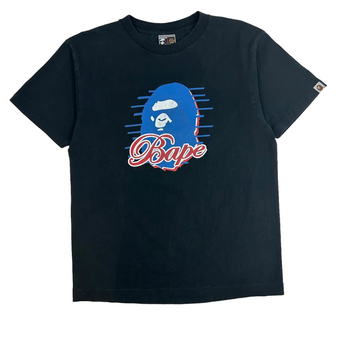 Bape 2000S BLACK BAPE AMERICA SHIRT | Grailed