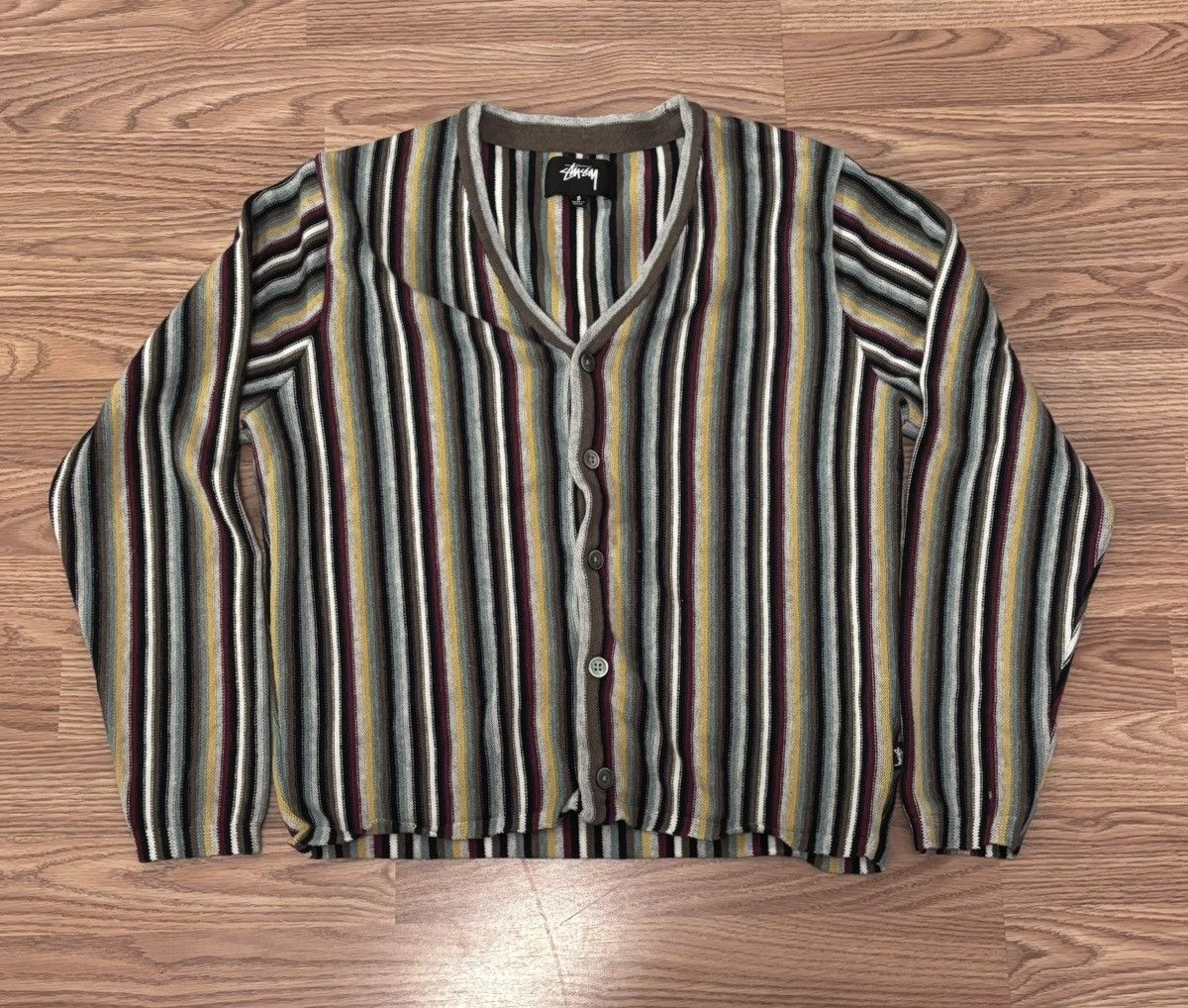 Stussy Stussy Pattern Cardigan | Grailed