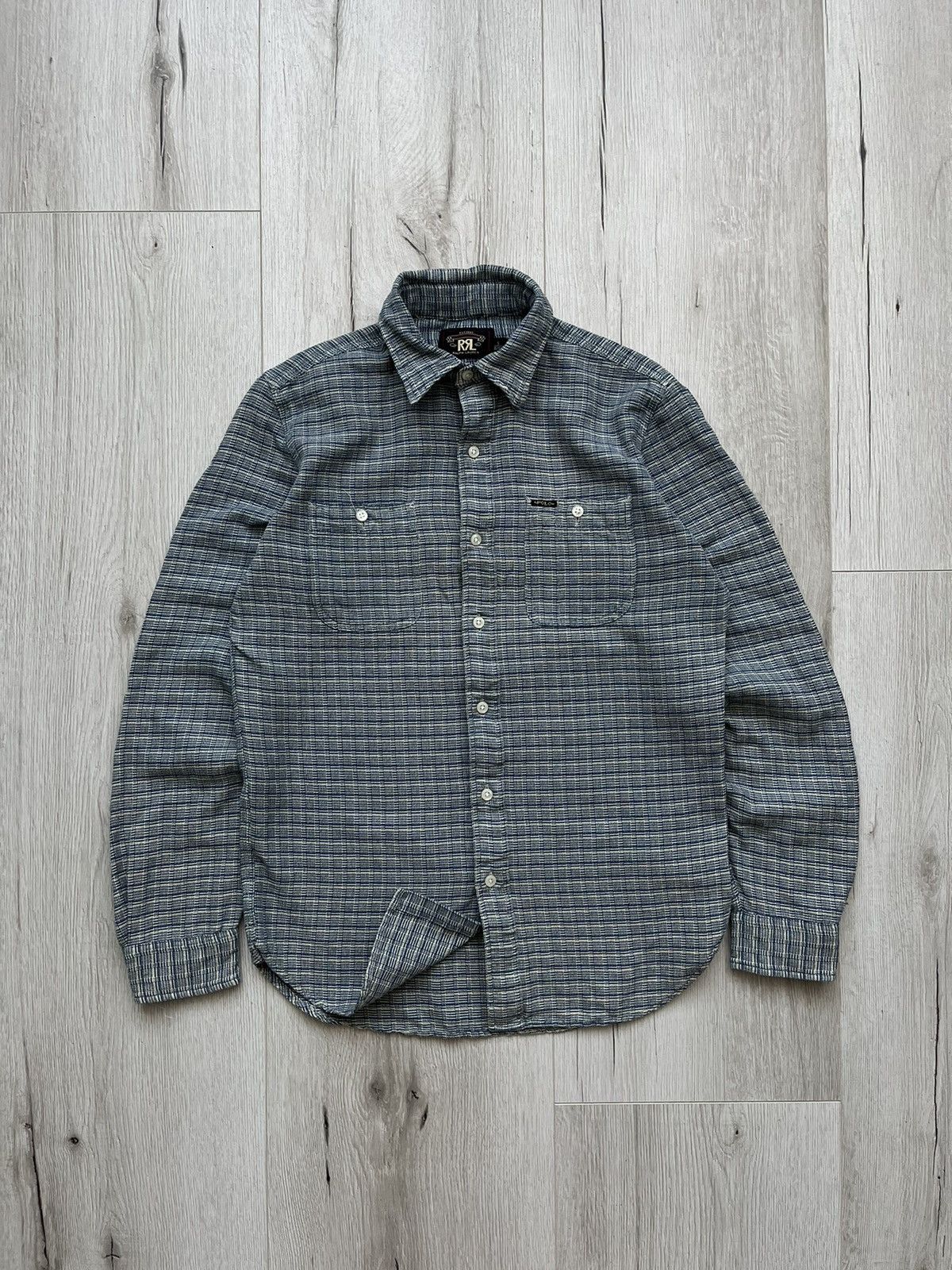 Polo Ralph Lauren × RRL Ralph Lauren × Very Rare DOUBLE RL RRL BUTTON ...