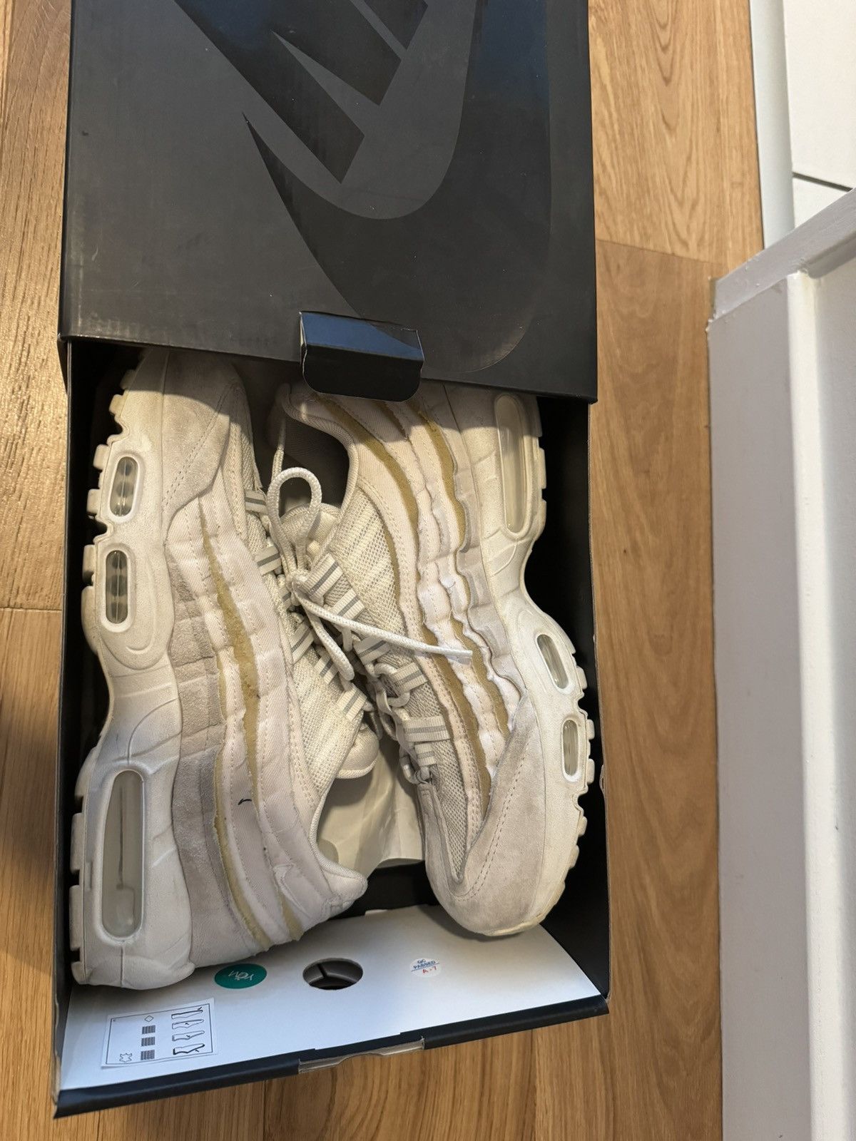 Nike Nike air max 95 CDG white | Grailed