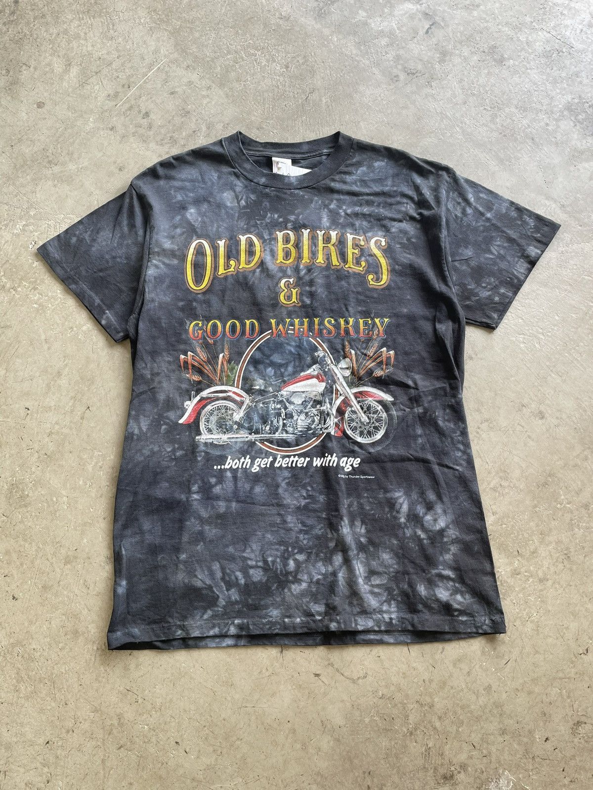 Harley Davidson × Vintage Vintage Old Bikes & Good Whiskey | Grailed