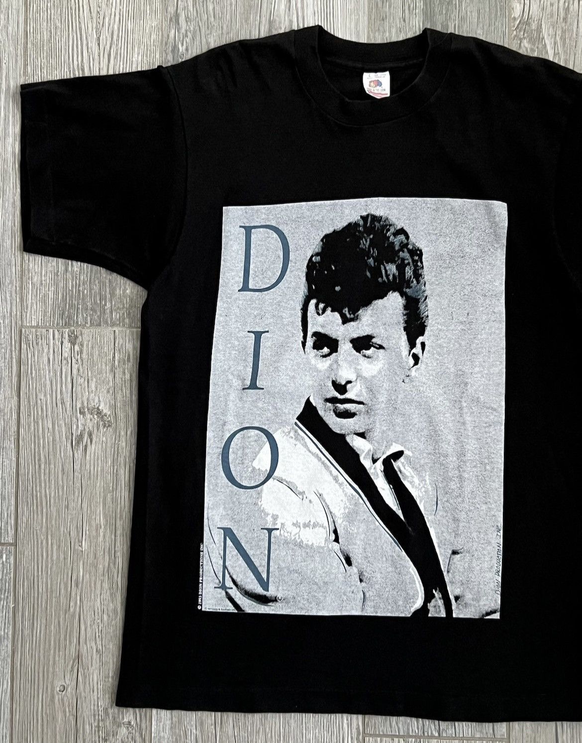 Band Tees × Rare × Vintage 1989 Single Stitch Dion Rare Vintage Grail ...