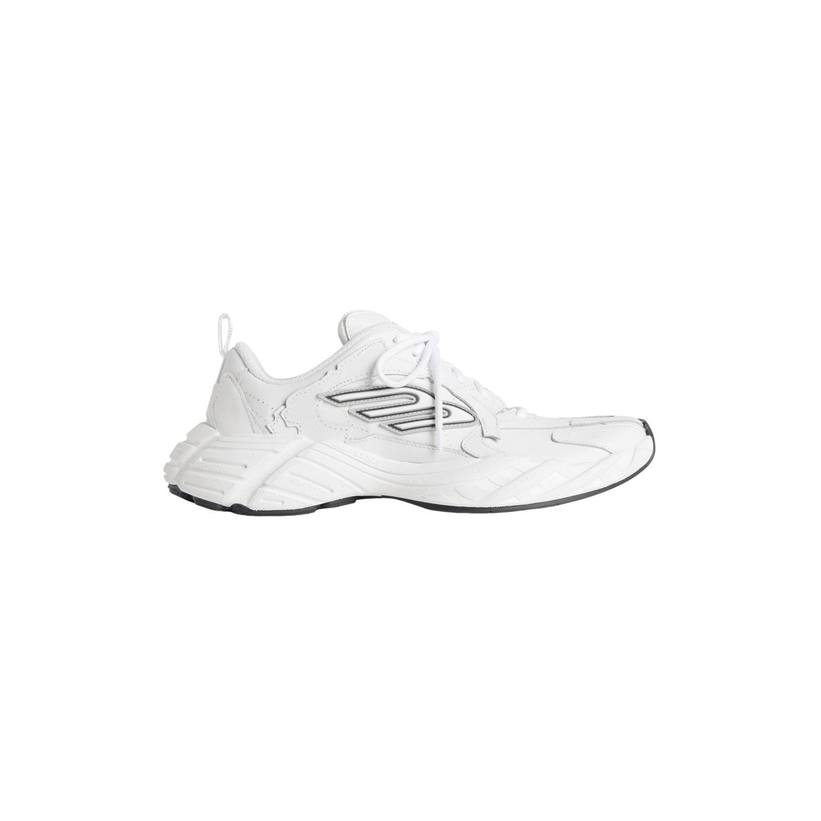 Balenciaga BALENCIAGA Monday Shoe $995 Women's White/Black/Gray Sneaker ...