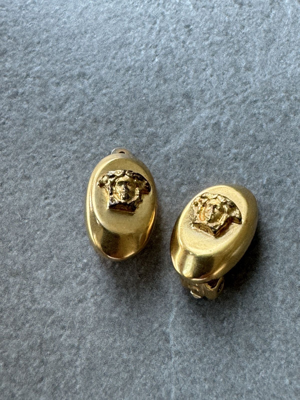 Gianni Versace 90s Early Gianni Versace Iconic Medusa Head Clip On ...