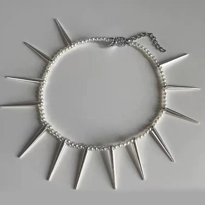 Vintage Punk Spike-Chokers Necklaces | Grailed