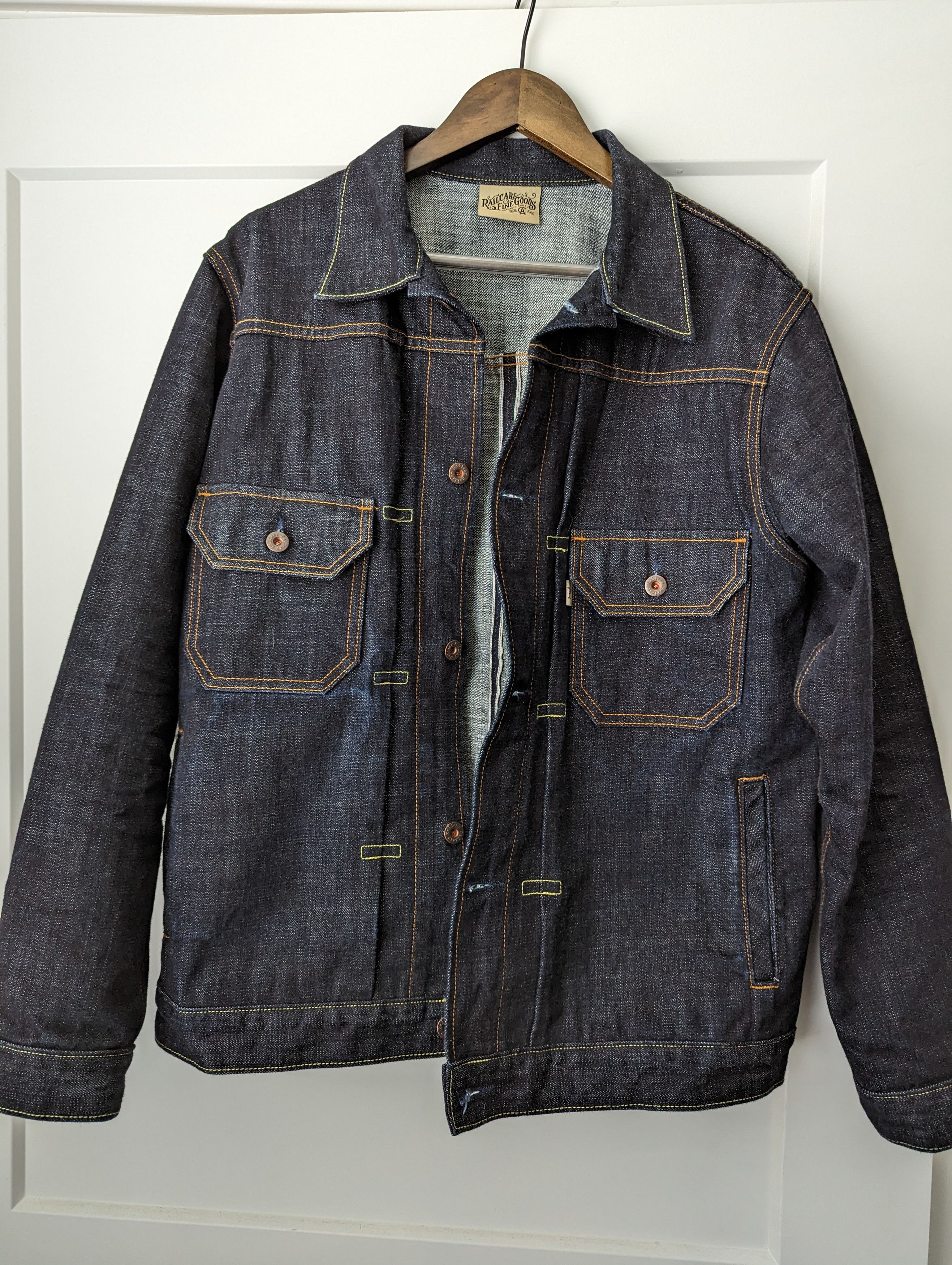 Railcar Fine Goods Railcar Type II Selvedge Denim Jacket X075 | Grailed