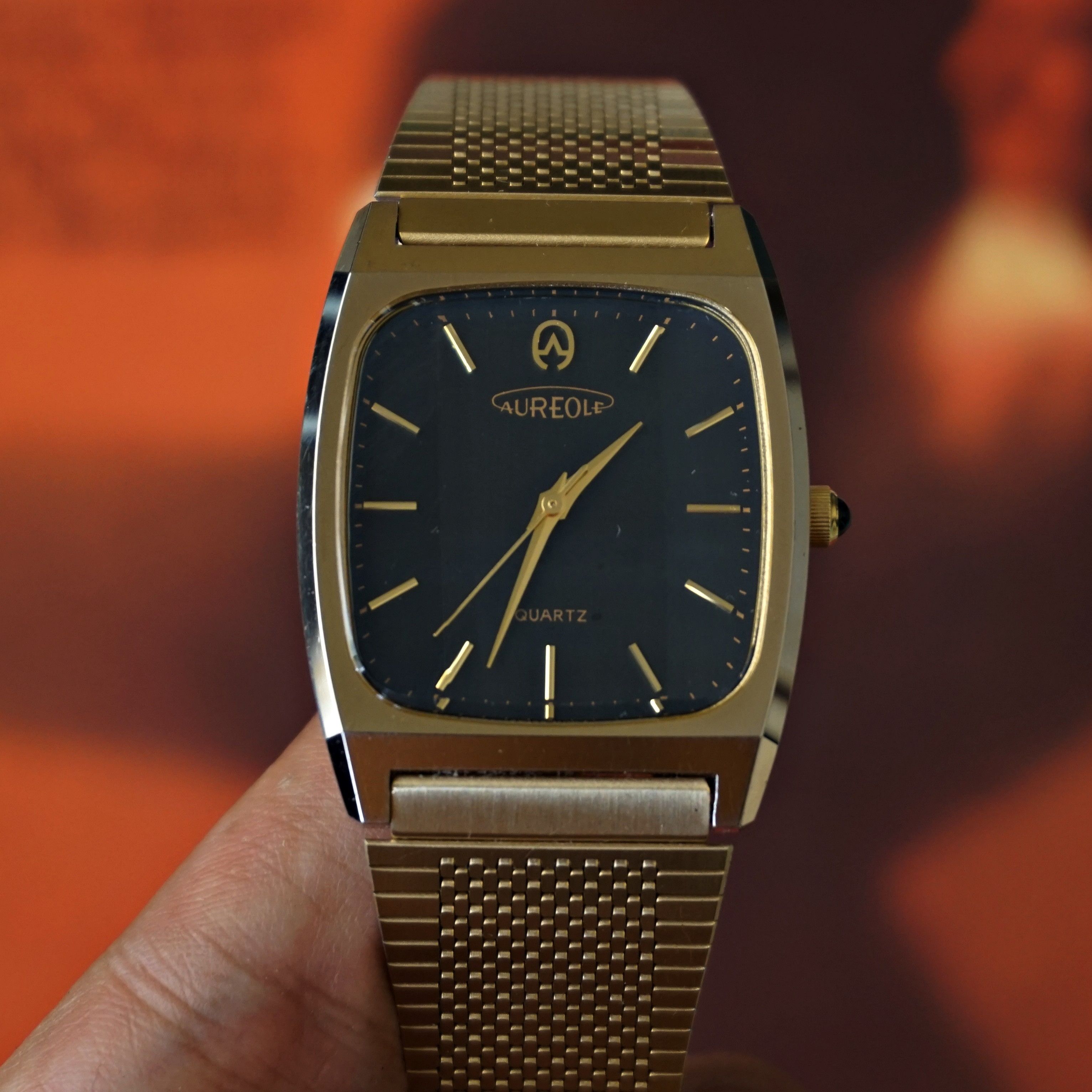 Vintage 70s Aureole Swiss tank Watch | Grailed