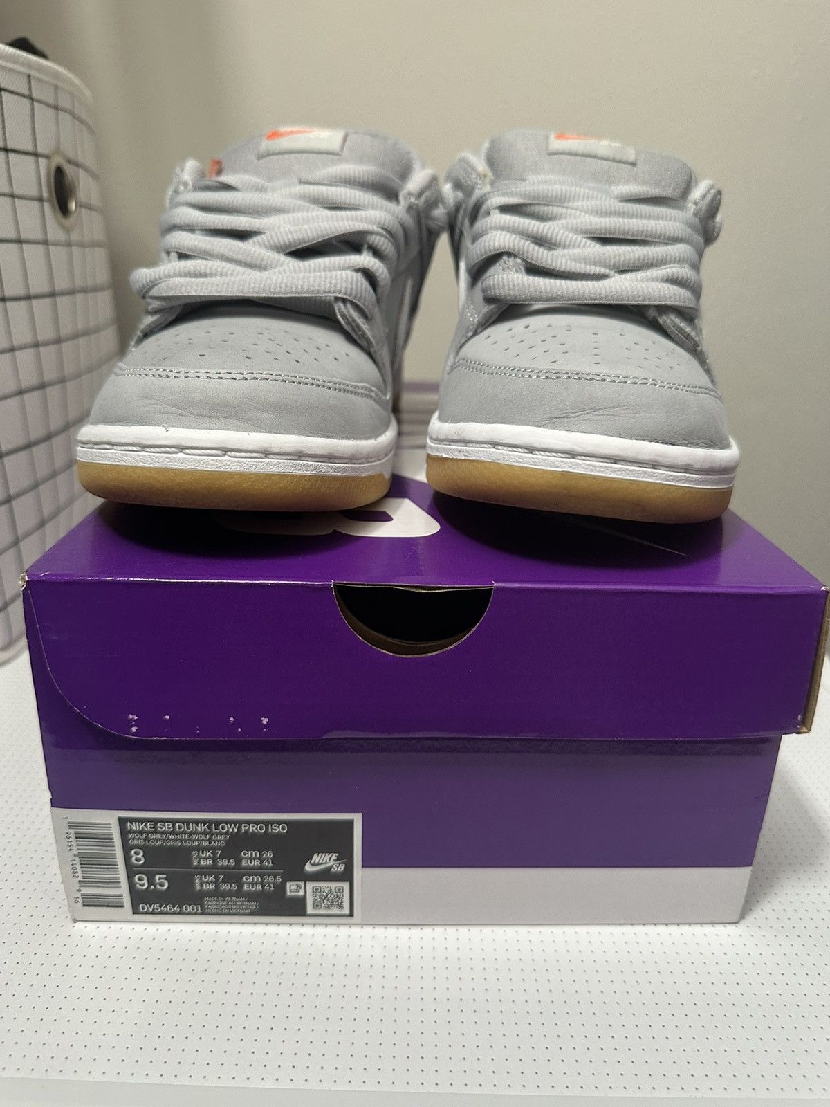 Nike Sb dunk low ISO “Grey” | Grailed
