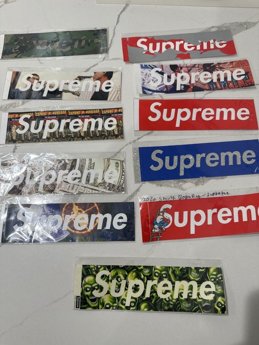 Supreme supreme rare special box logo sticker 11 pack | Grailed