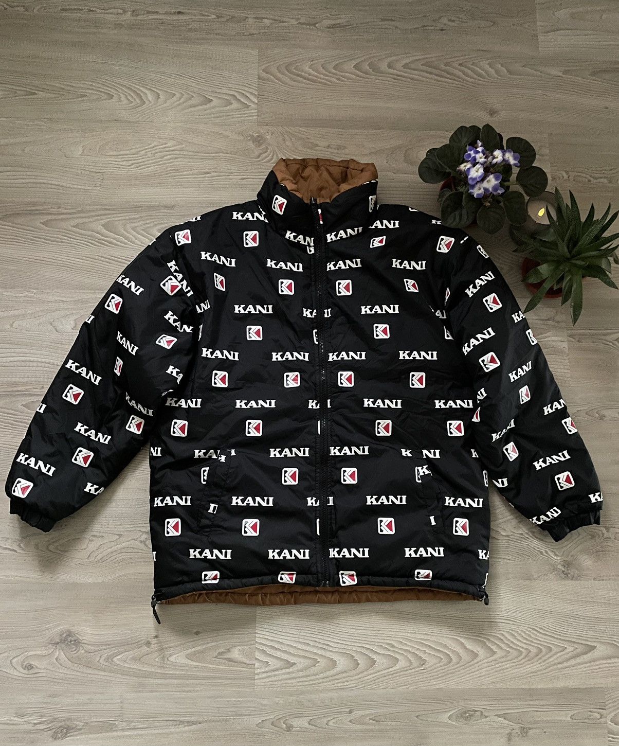 Karl Kani × Streetwear × Vintage Karl Kani Monogram Vintage Reversible ...