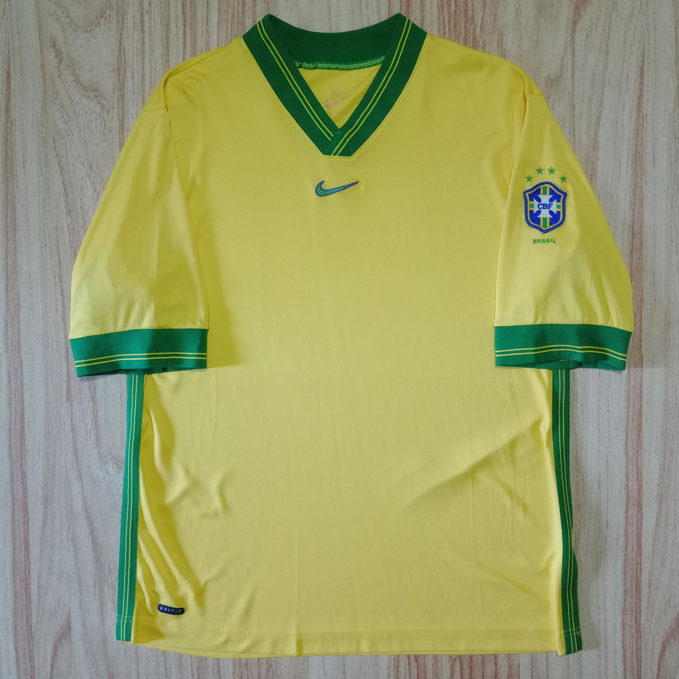 Nike × Vintage Brazil World Cup 1998 Training Jersey | Grailed